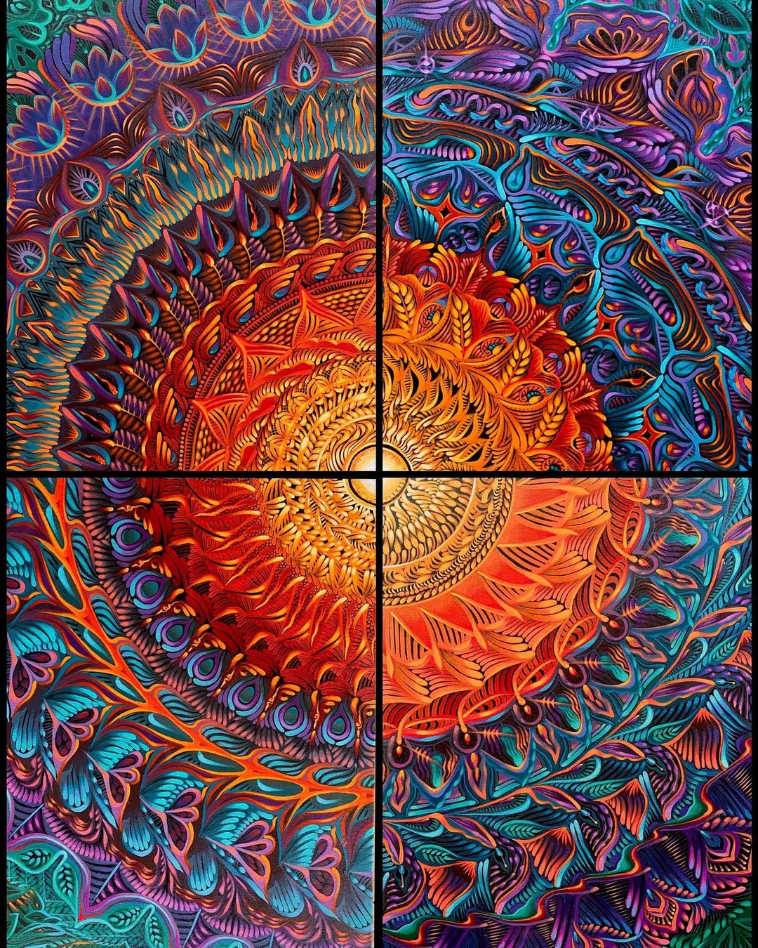 Samsara, me, acrylic on canvas, 2022 | Scrolller