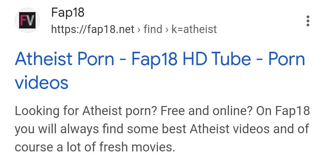 Atheist porn | Scrolller