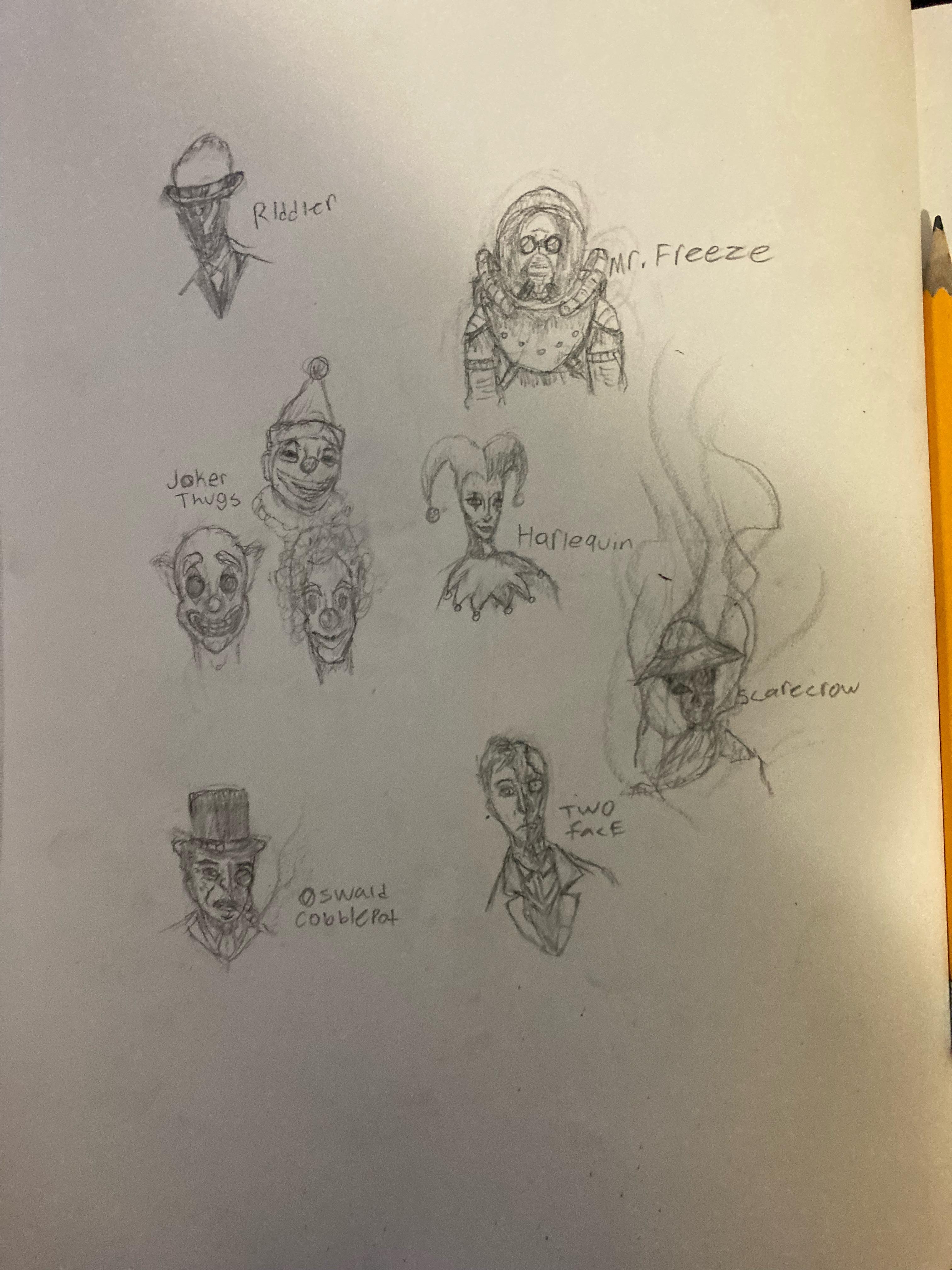 Some redesigns and fanart | Scrolller