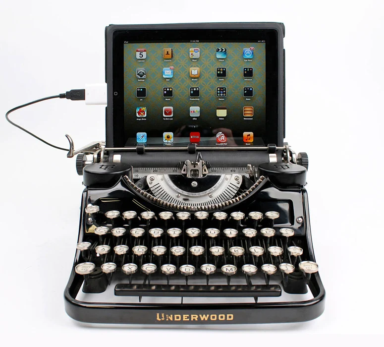 Vintage Typewriters converted to computer keyboards | Scrolller