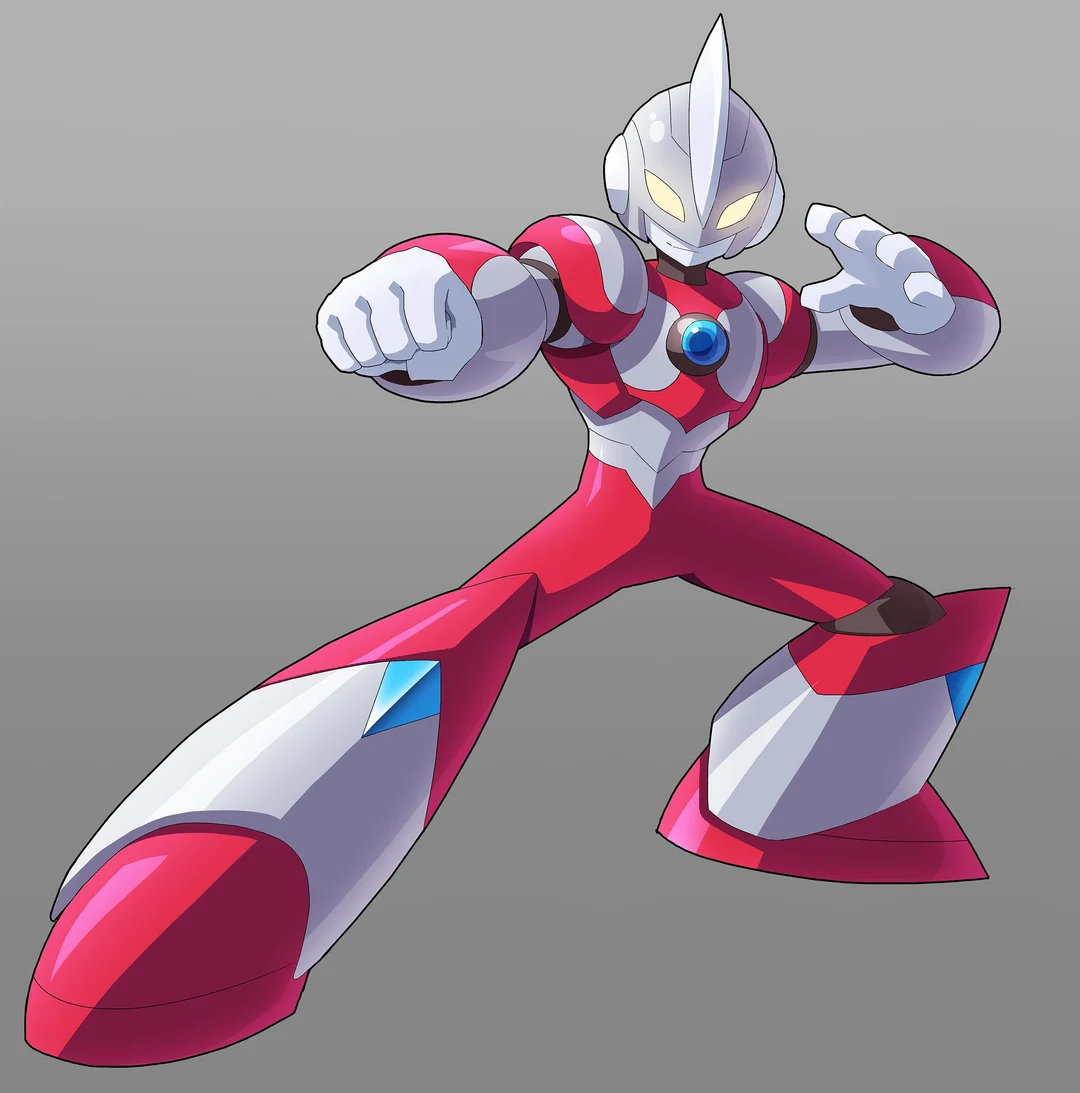 Ultraman Megaman X style | Scrolller