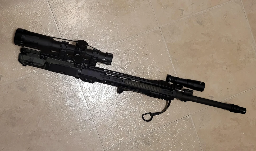 Something between a M16A4 and Mk12. | Scrolller