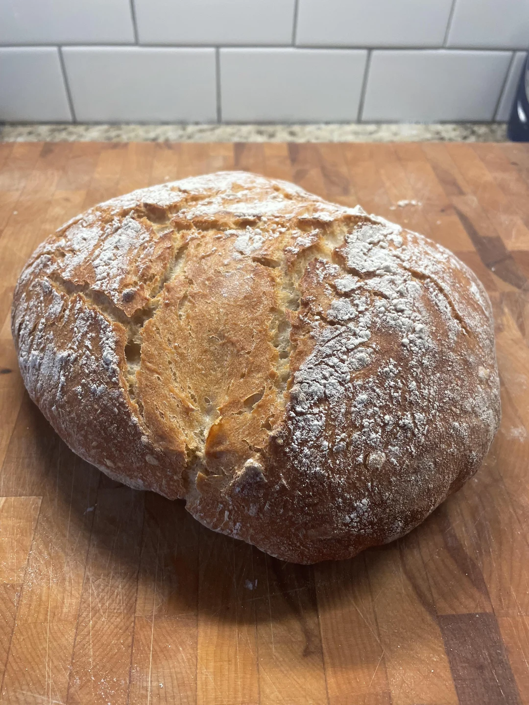 First attempt at making bread. | Scrolller