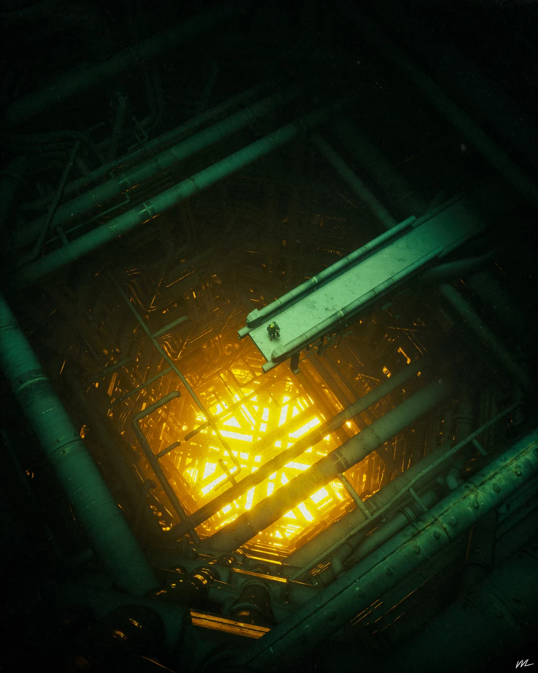 Grube, Me, C4D & Octane Render, 2023 | Scrolller