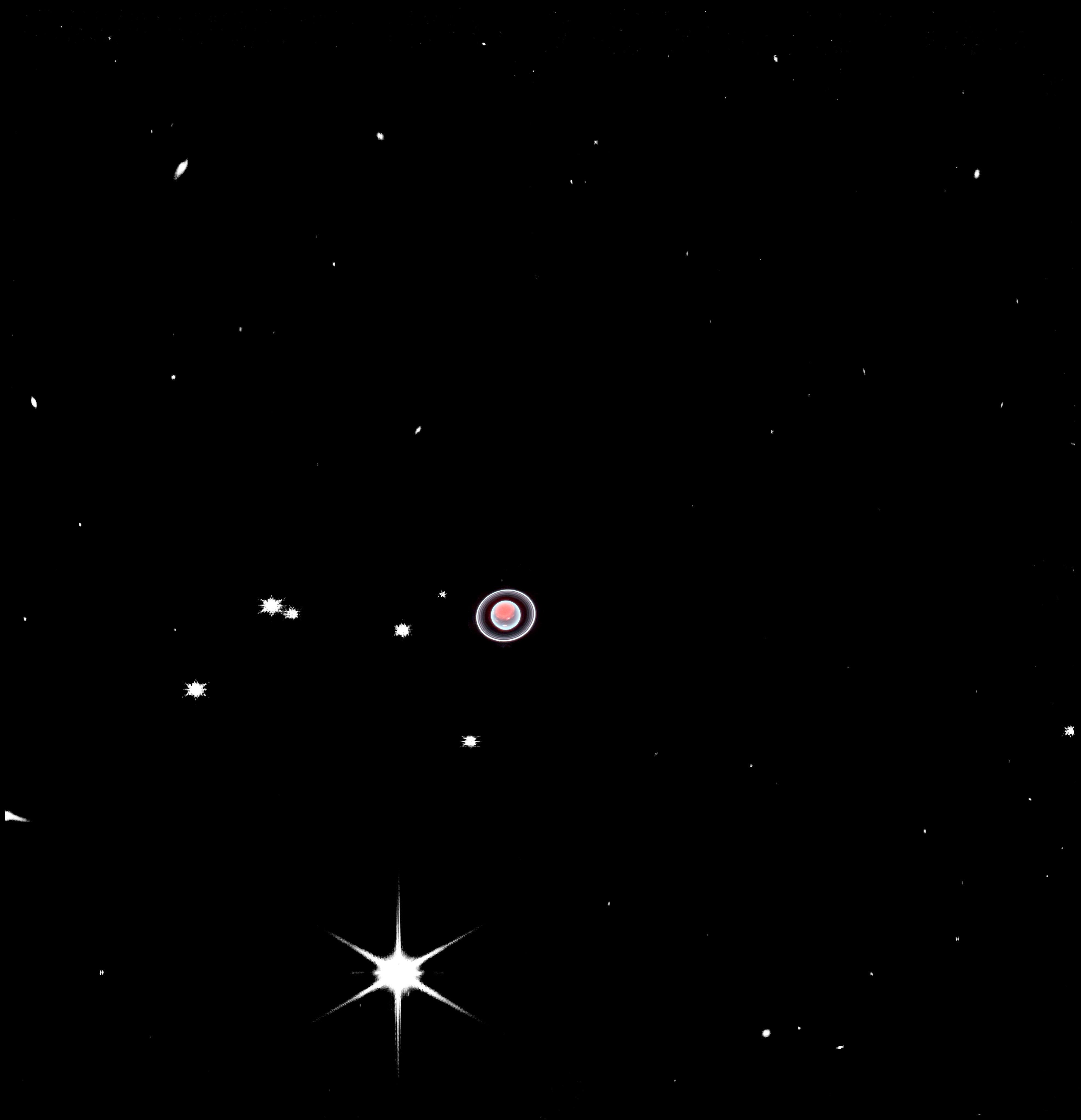 New JWST Uranus (Wide Field Version) | Scrolller