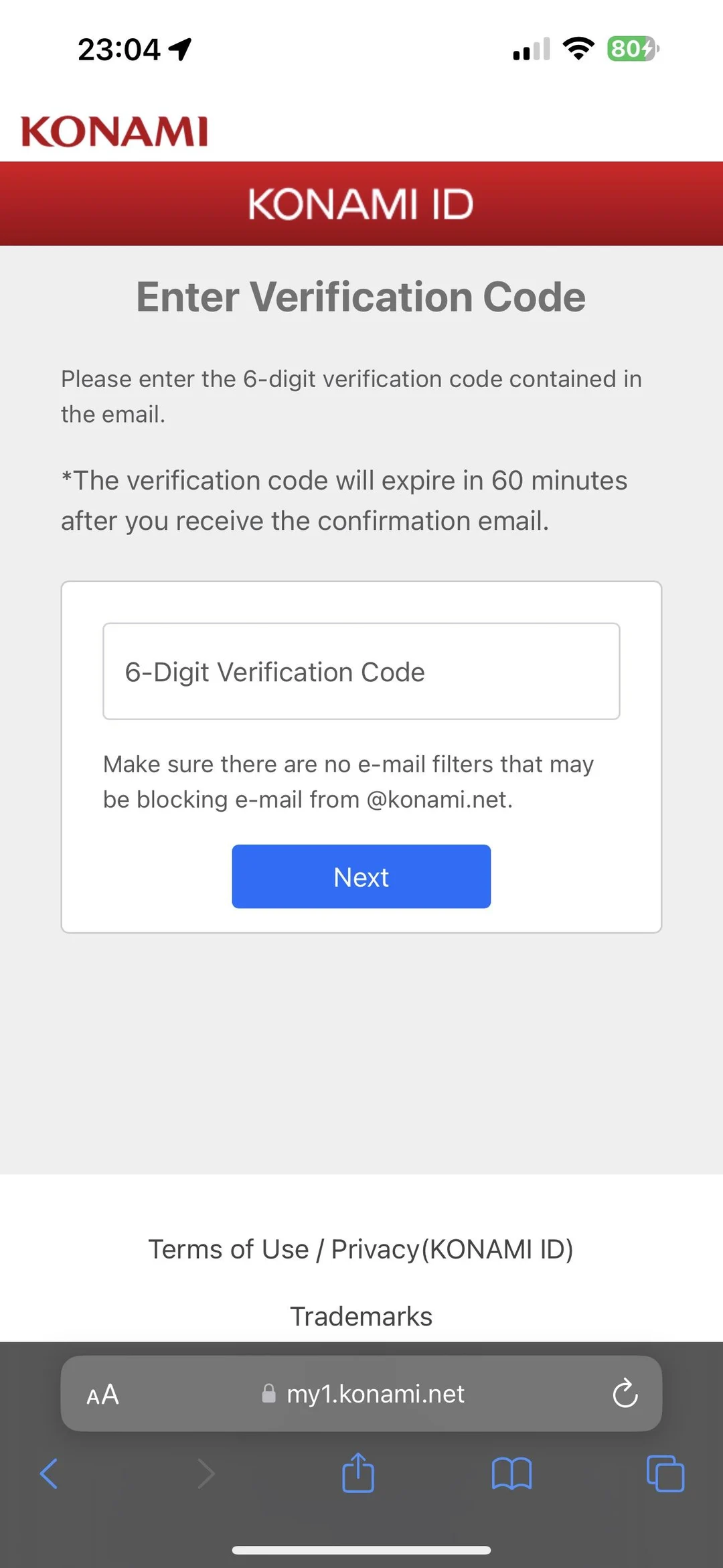 Verification code | Scrolller