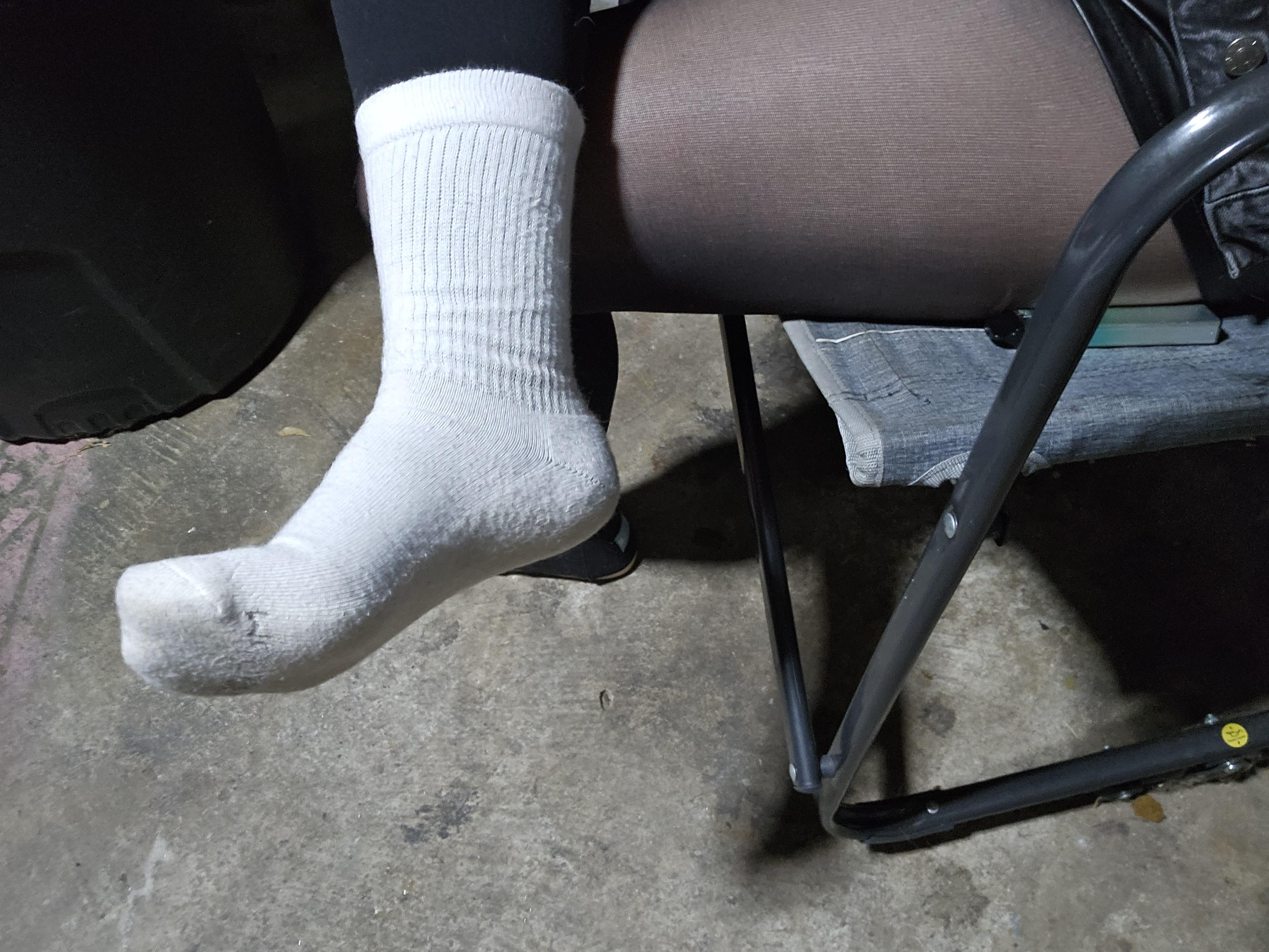 Are basic white socks ok? 🥰 | Scrolller