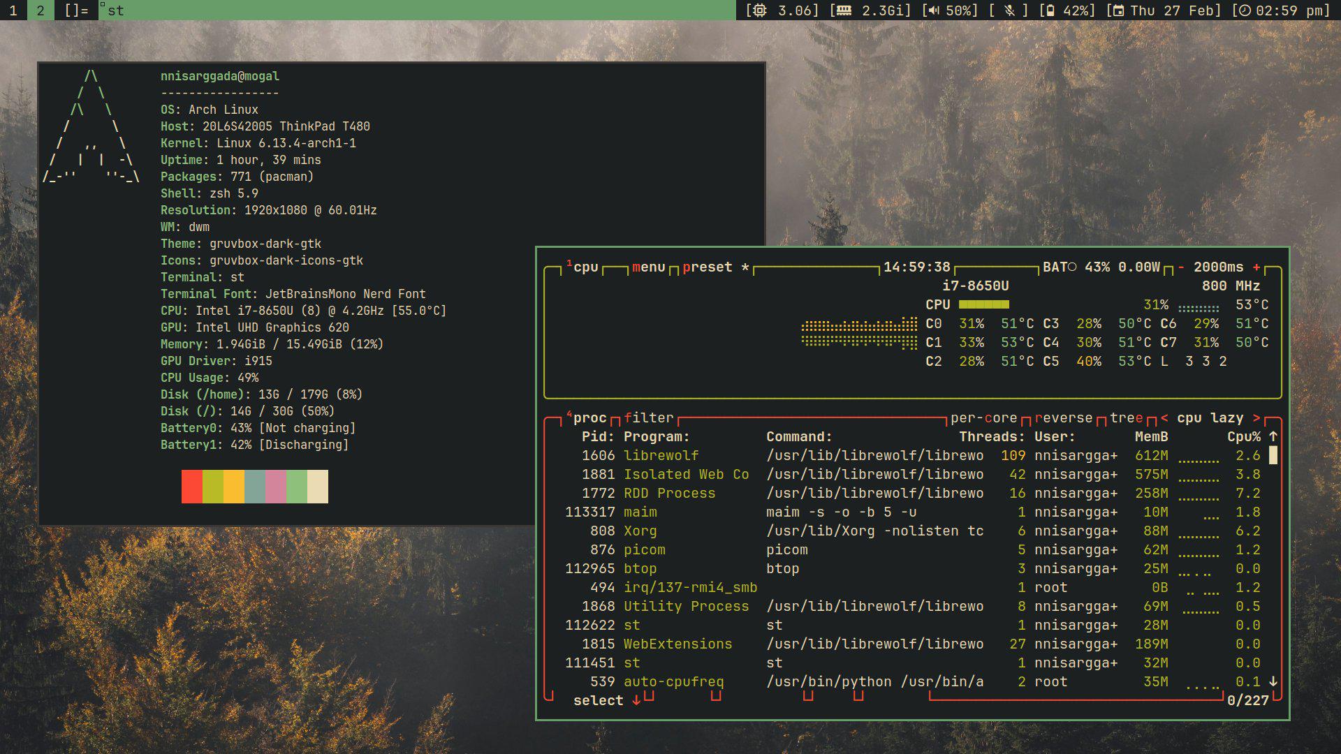 [gruvbox] function over form | Scrolller