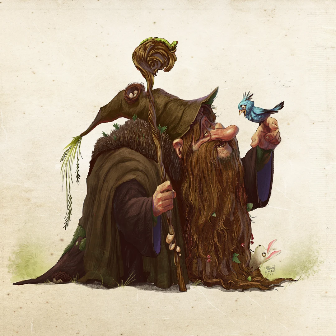 Radagast, the Brown by artist Bruno Jacob | Scrolller