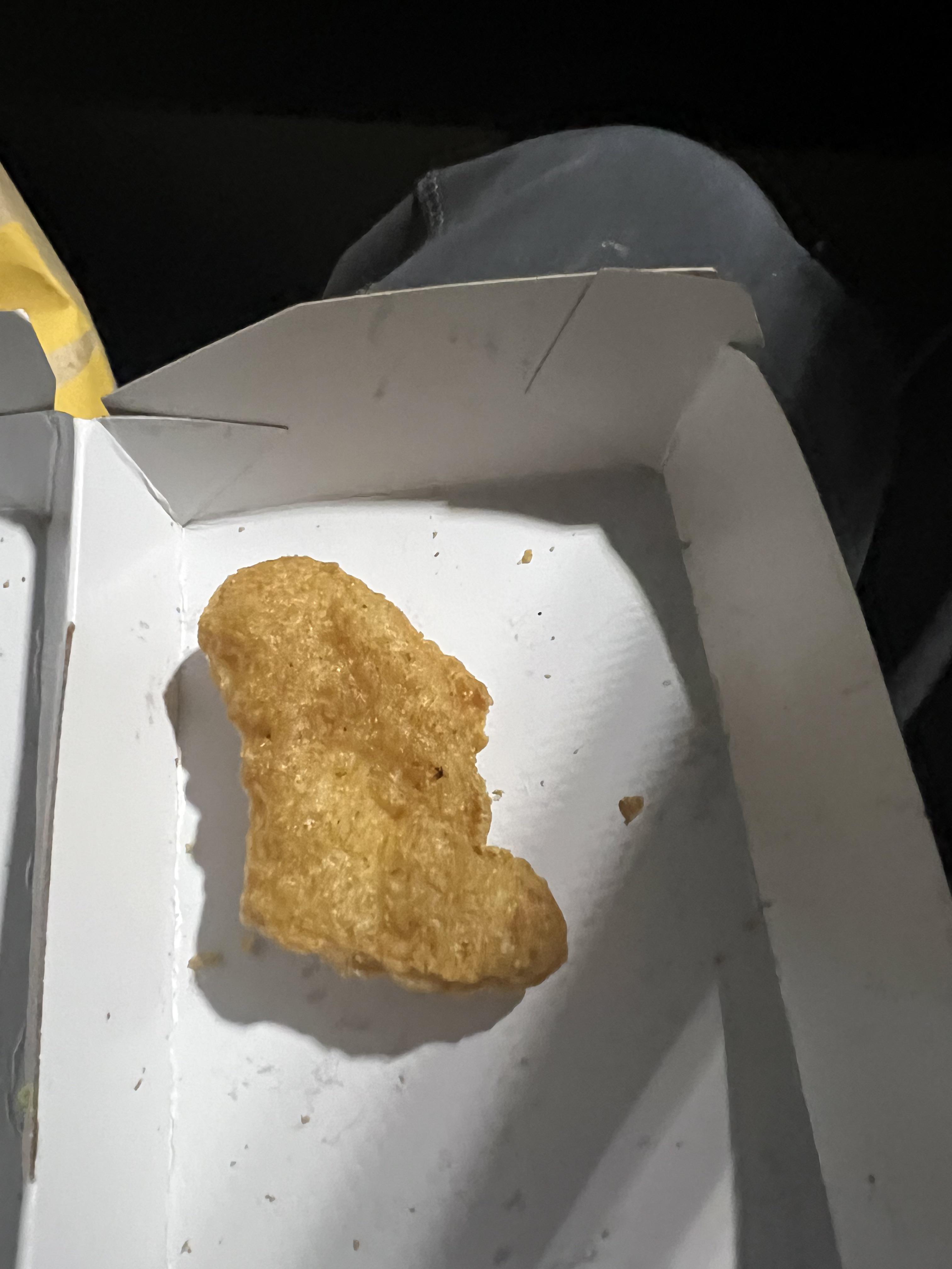Louisiana shaped chicken nugget | Scrolller