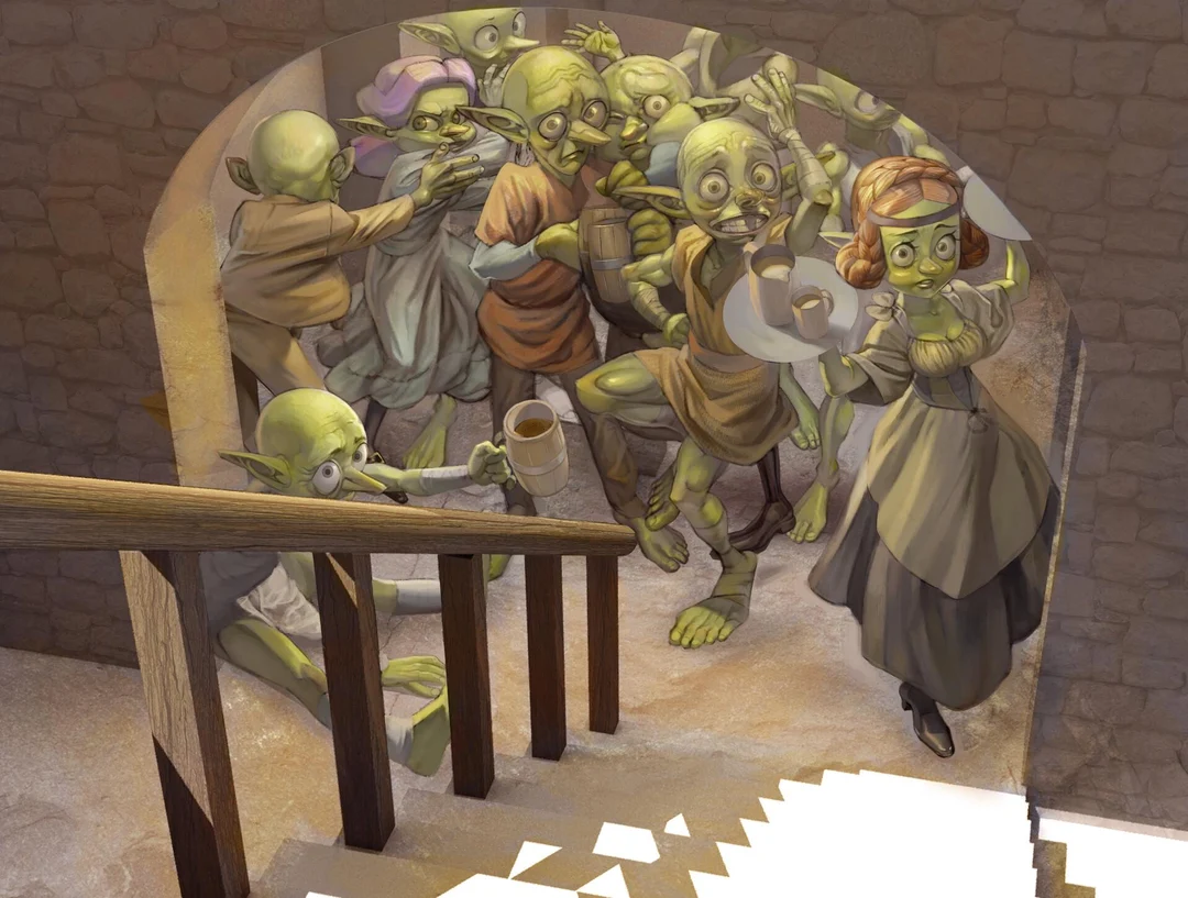 Goblins in the Basement by Cristian Gonzalez | Scrolller
