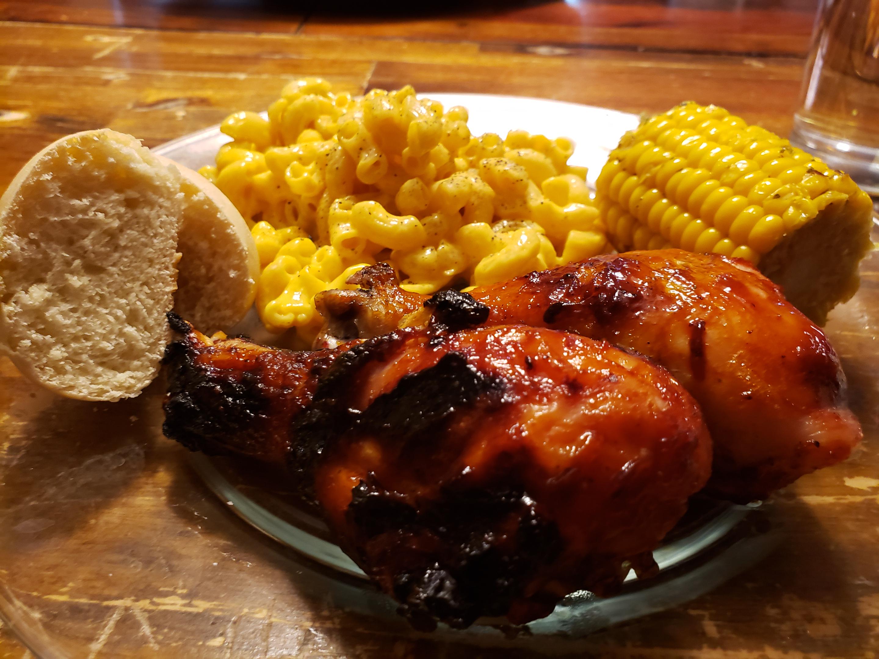 Discover more like Grilling: First grilling of the season! Corn and chicken were grilled. and ...
