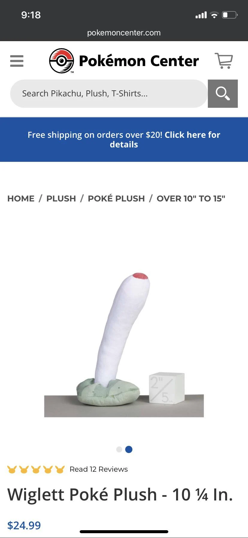 Behold, the official Wiglett Poke-plush! | Scrolller