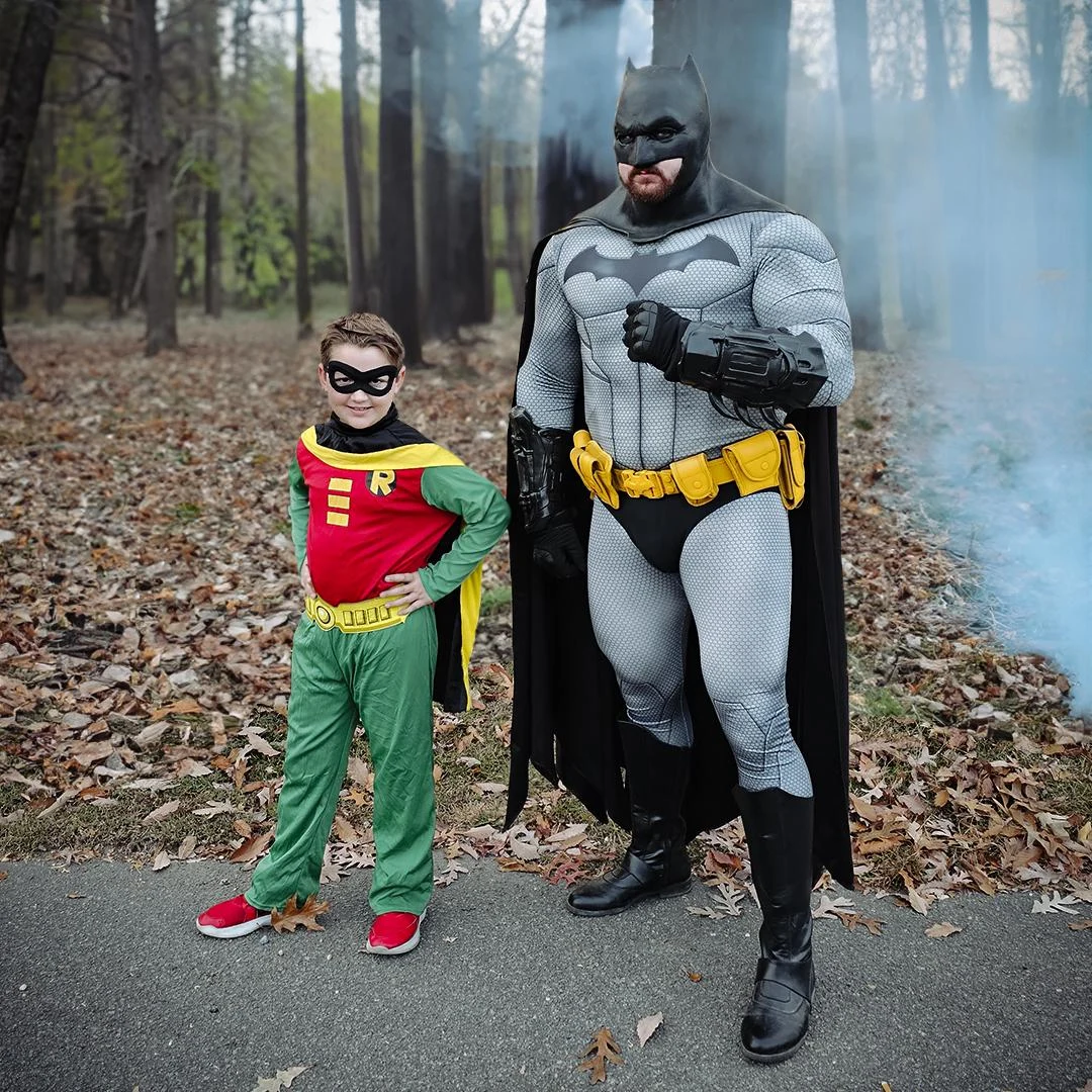 We went as Batman and Robin | Scrolller