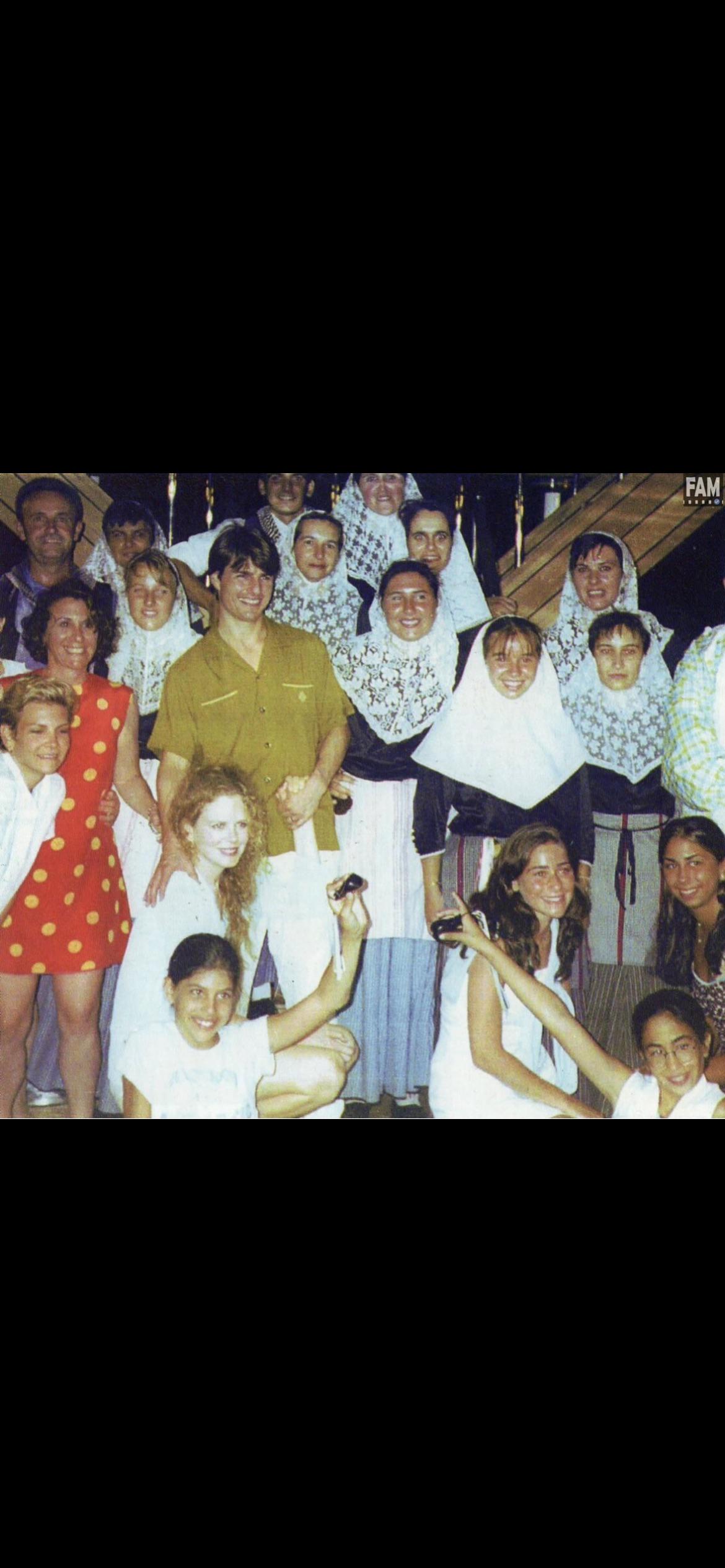 Nicole Kidman & Tom Cruise pictured in Spain,1997 | Scrolller