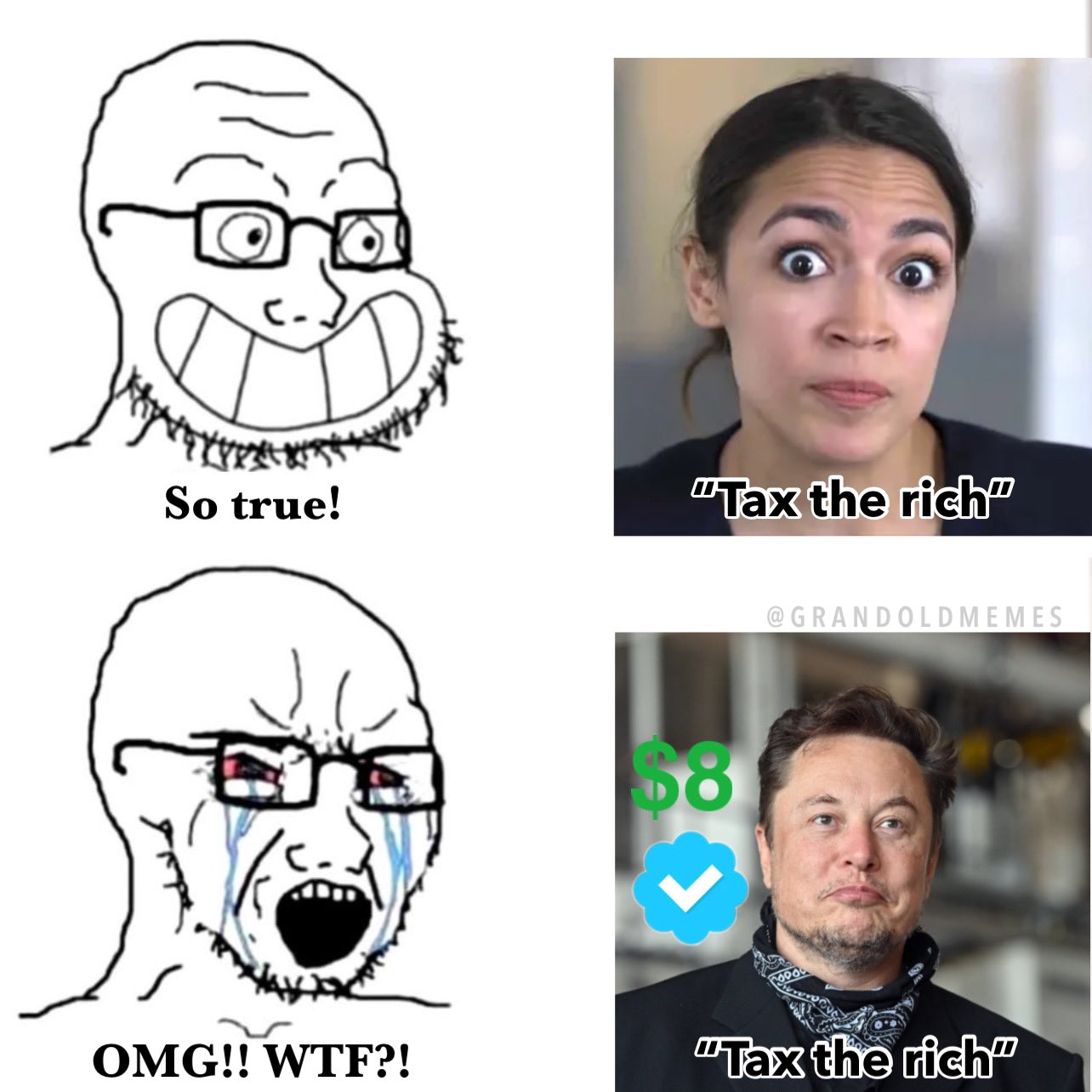 Billionaires crying | Scrolller