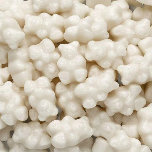 White Gummy Bears Candy | Scrolller