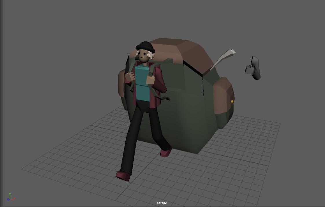 A 3d model I made as a beginner in maya | Scrolller