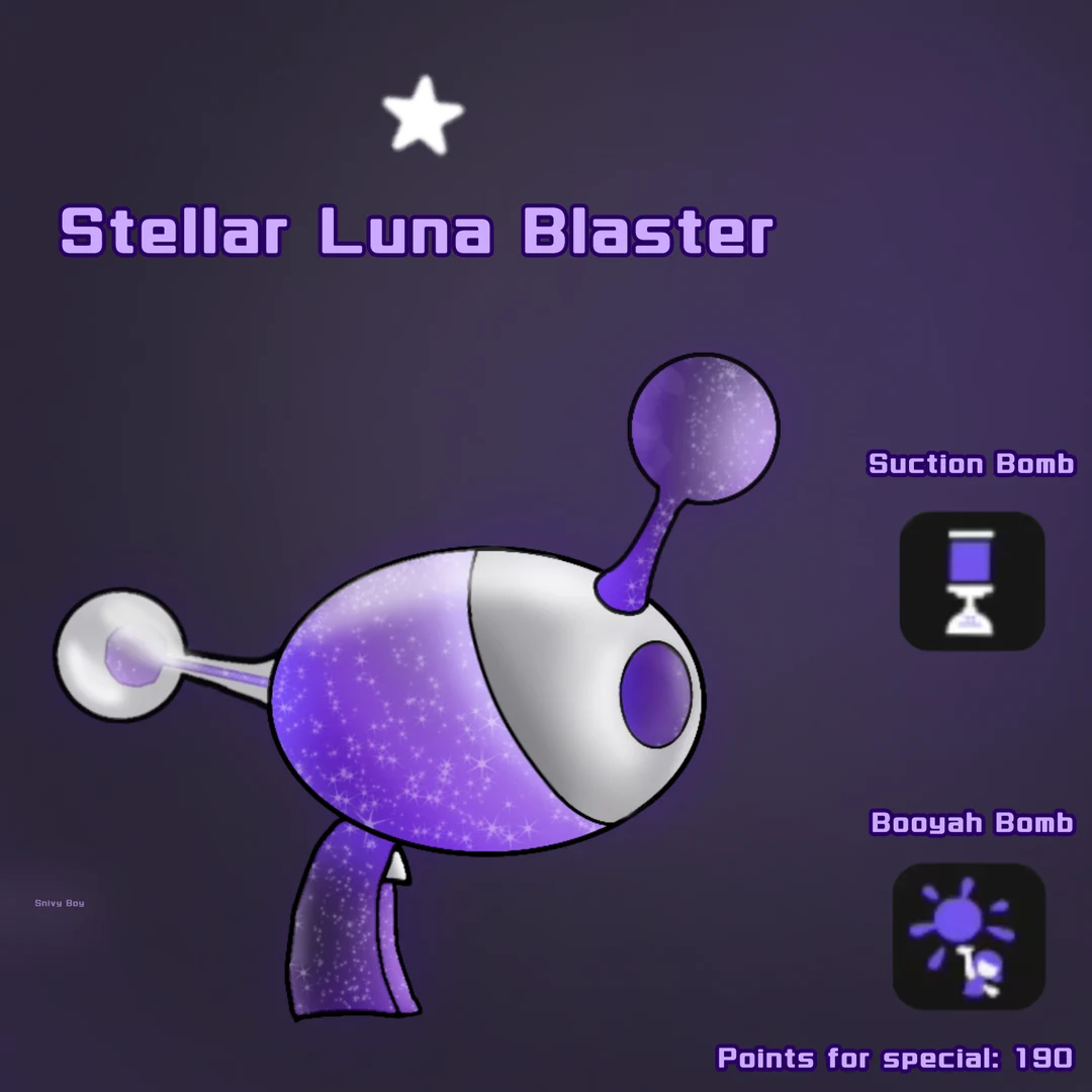 Stellar Luna Blaster! (Concept art) | Scrolller