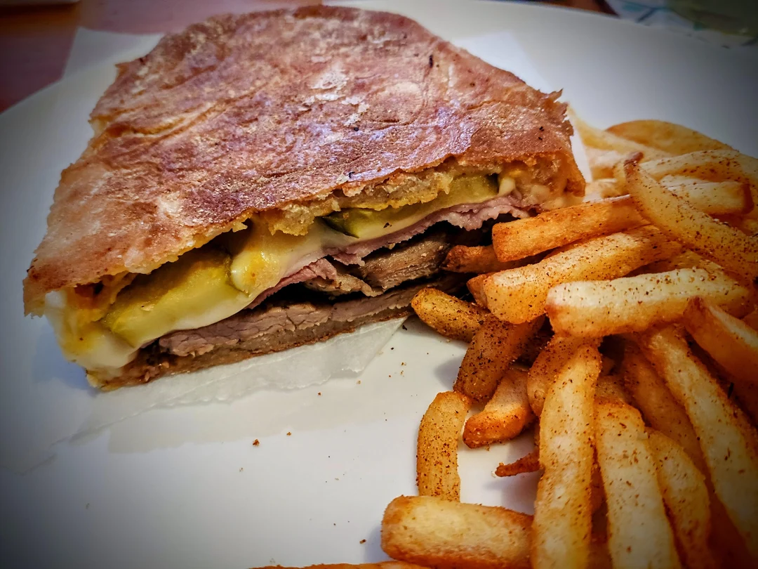 Cubanos with Old Bay Fries | Scrolller