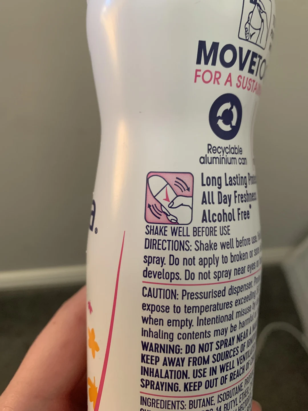 The graphic on my deodorant can. | Scrolller