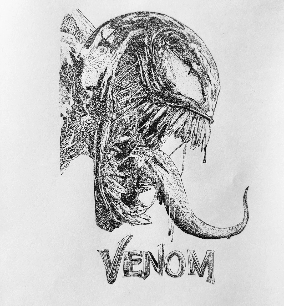 Venom Fan Art, by me. | Scrolller