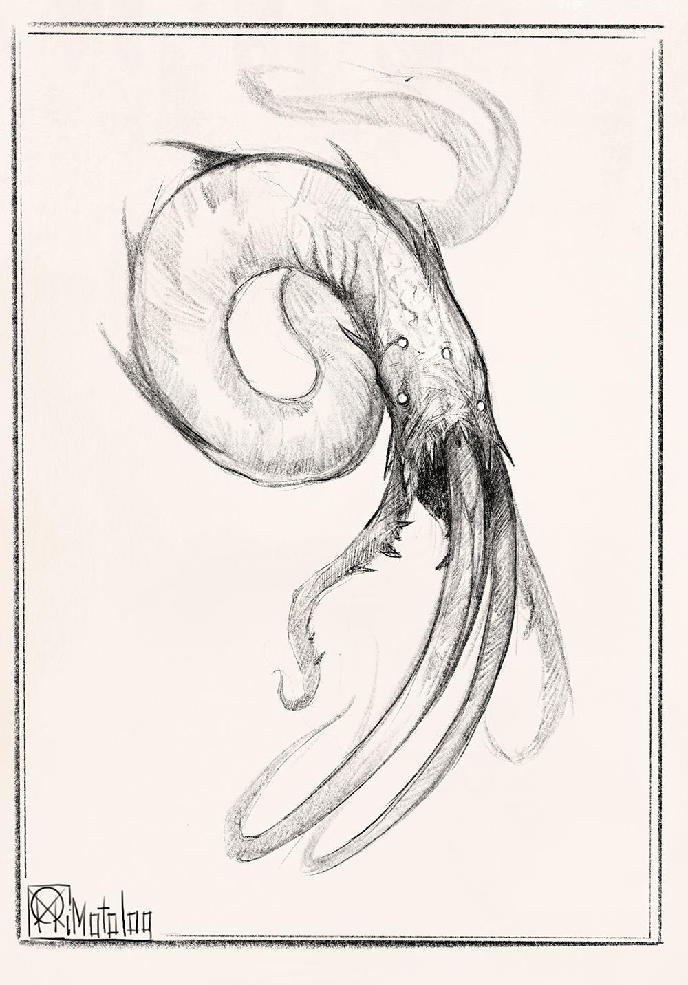[OC] Abyssal worm | Scrolller