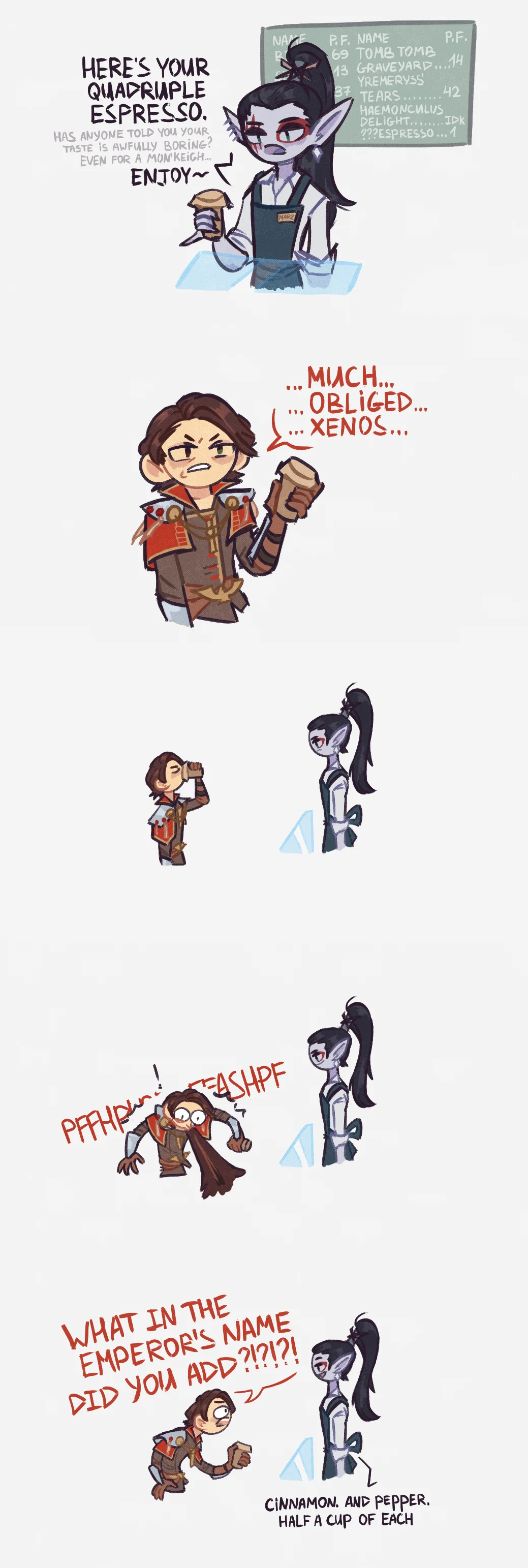 RT comic • Drukhari recaf shop | Scrolller