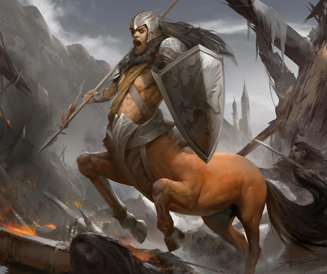 Centaur by Sutthiwat Dechakamphu (TheRafaArts) | Scrolller