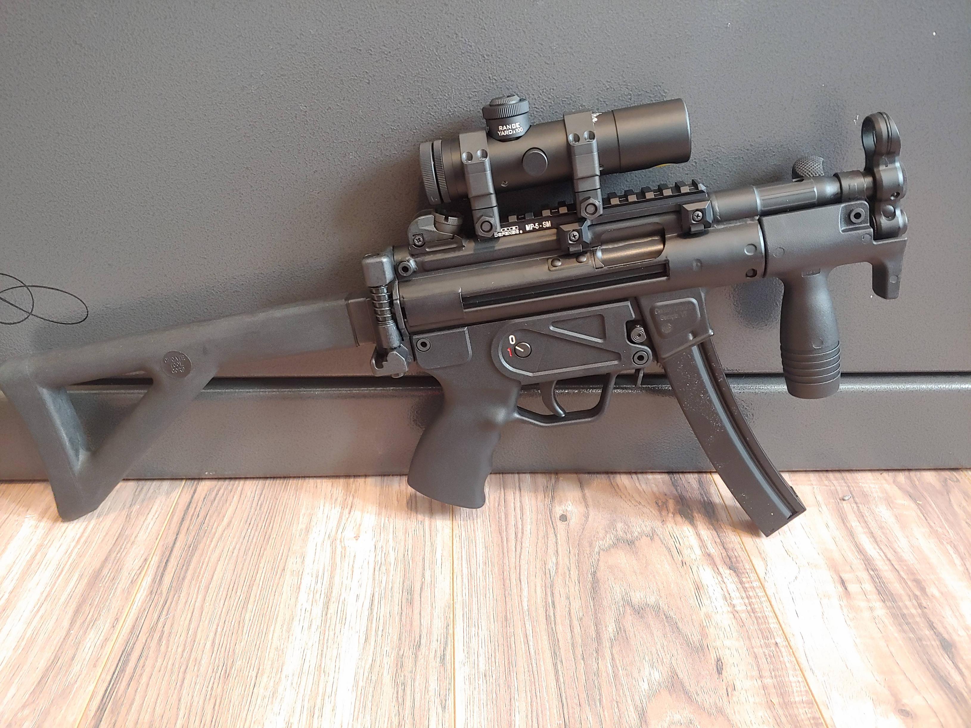 I put the Brownells retro scope on my MP5K | Scrolller