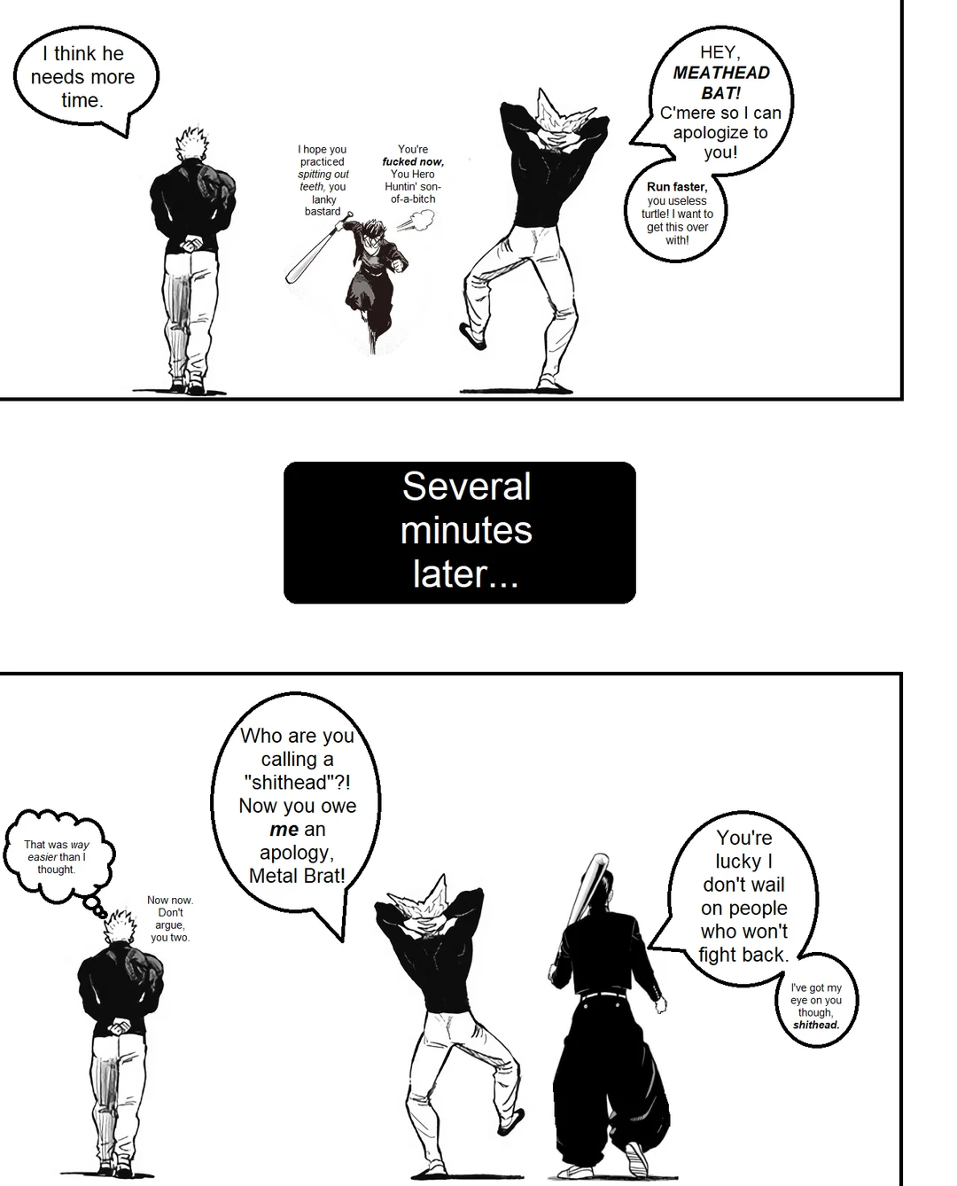 Garou and Metal Bat's Final Showdown | Scrolller