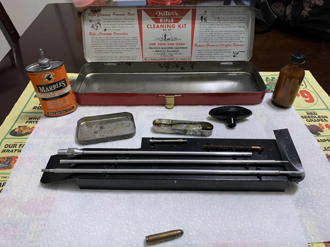 Old Outers rifle cleaning kit | Scrolller