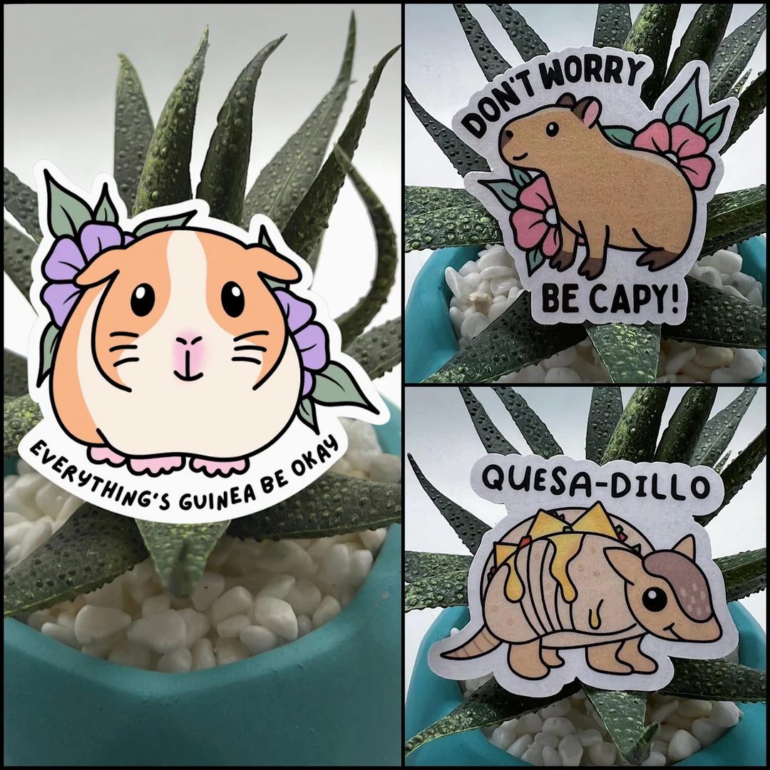 some stickers I made! | Scrolller