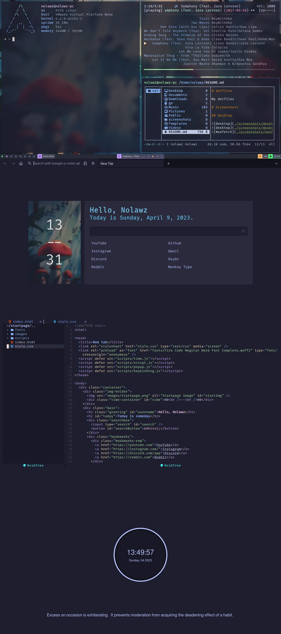 [BSPWM] My purrfect desktop setup with catppuccin theme and bspwm | Scrolller