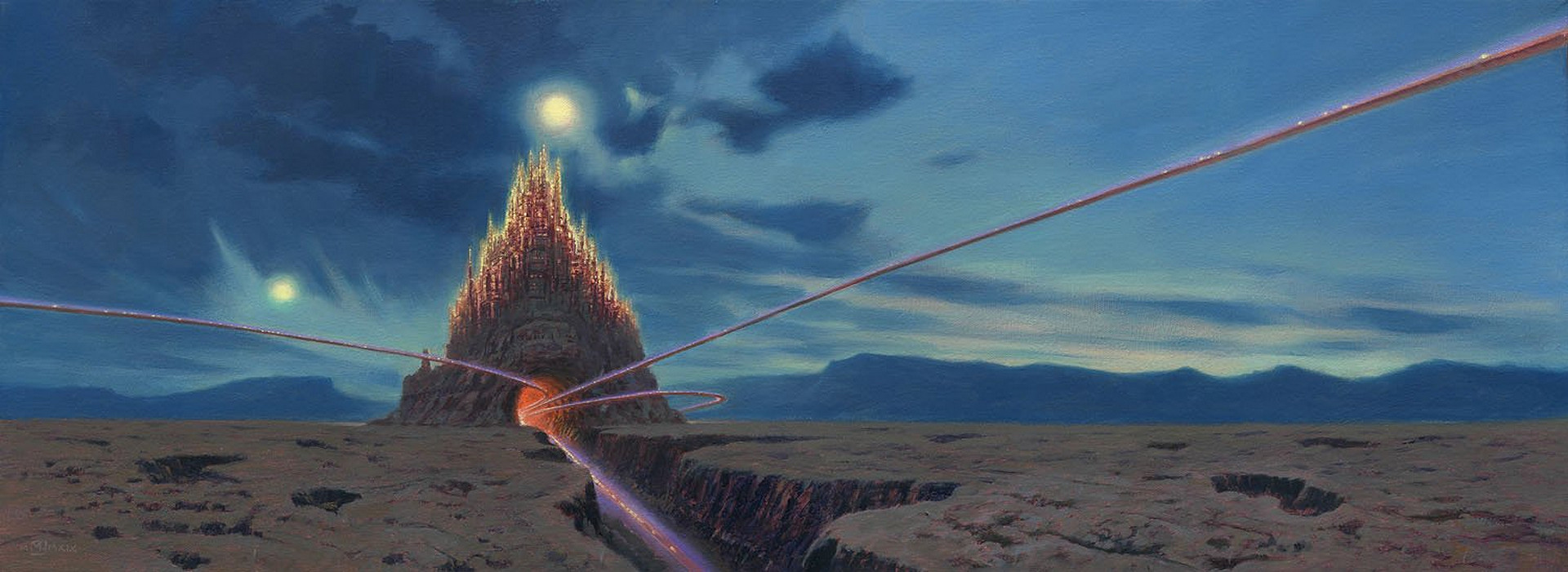 Hub Prime by artist Mark Harrison | Scrolller