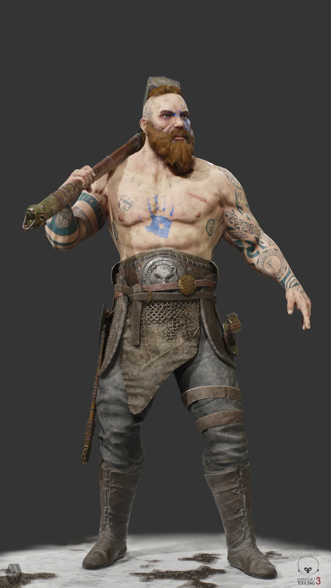 Bjorn the Berserker Viking by Marcus Whinney | Scrolller