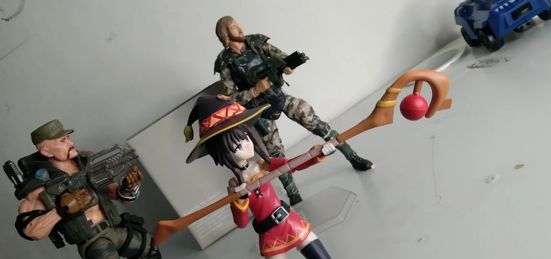 megumin in the battlefield | Scrolller