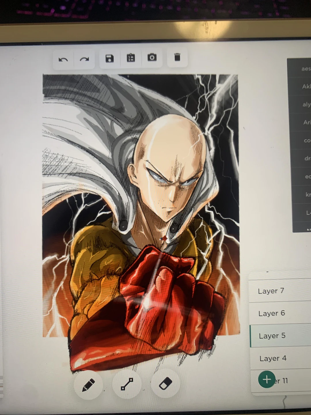 My roblox drawing of saitama | Scrolller