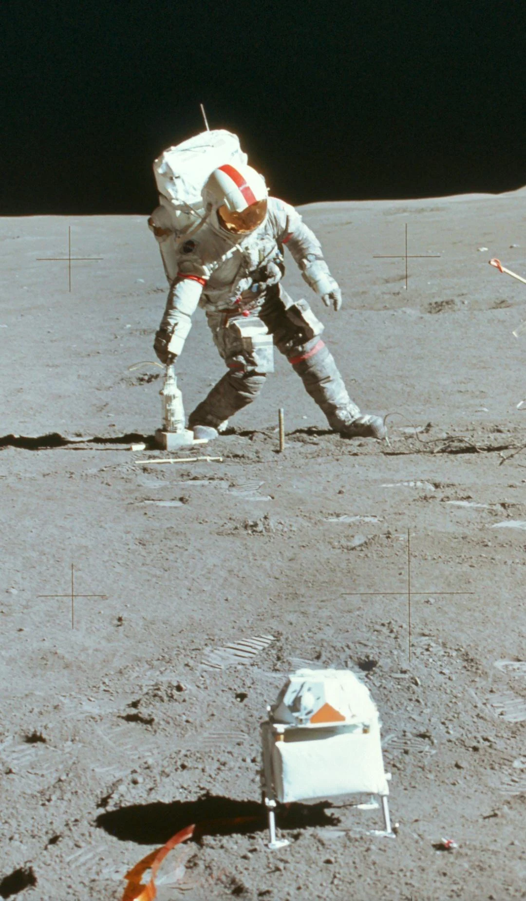 Apollo 15 lunar surface activity | Scrolller