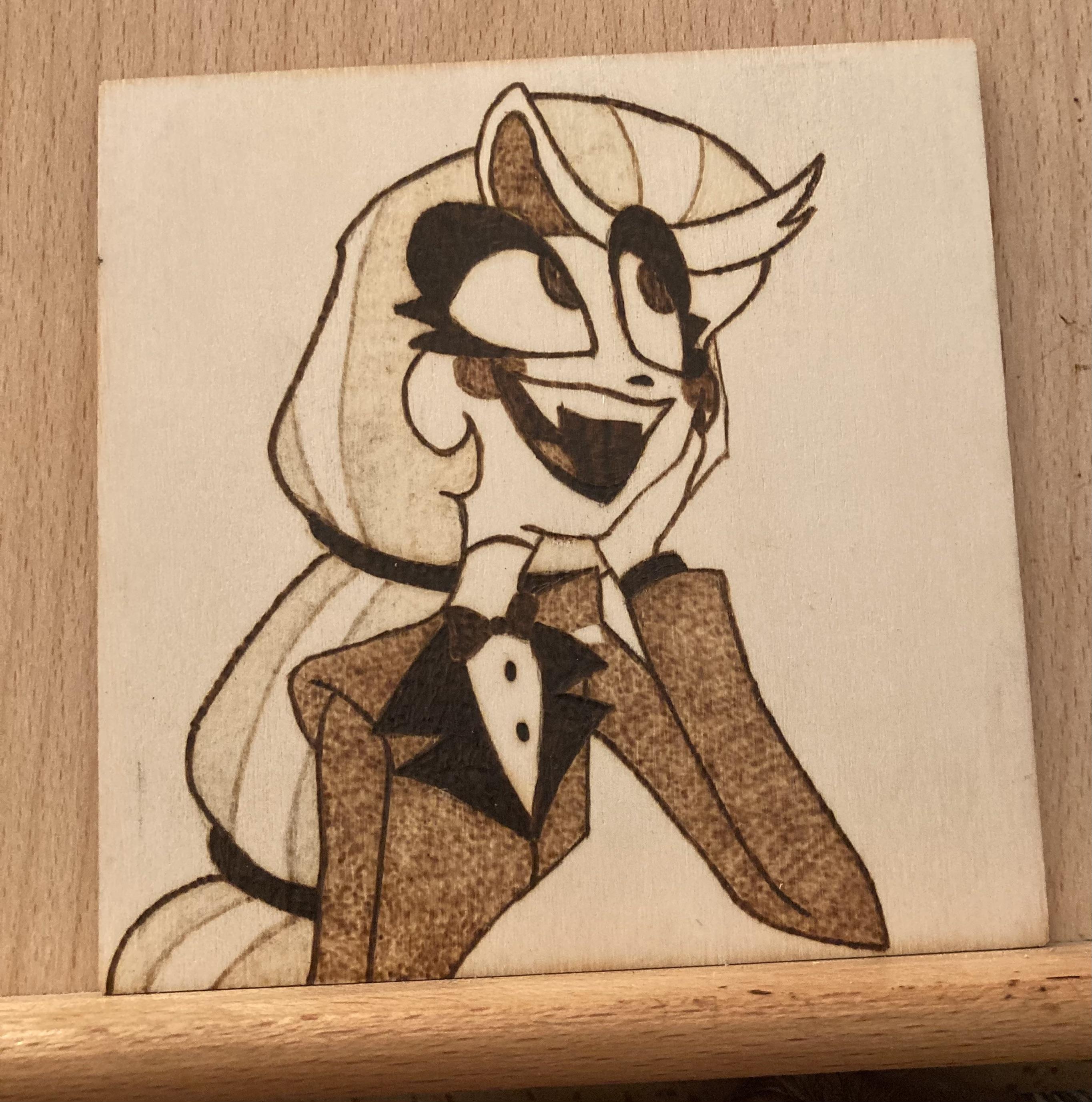 Some woodburned demons | Scrolller