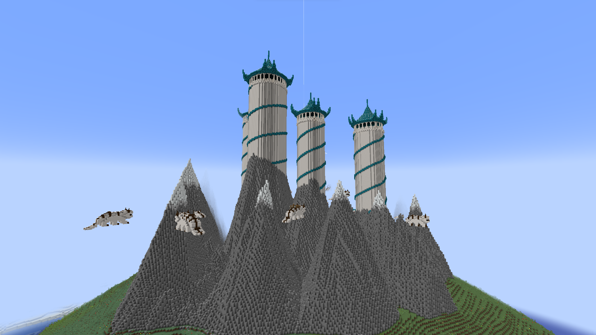 My Air Temple Survival Base! | Scrolller