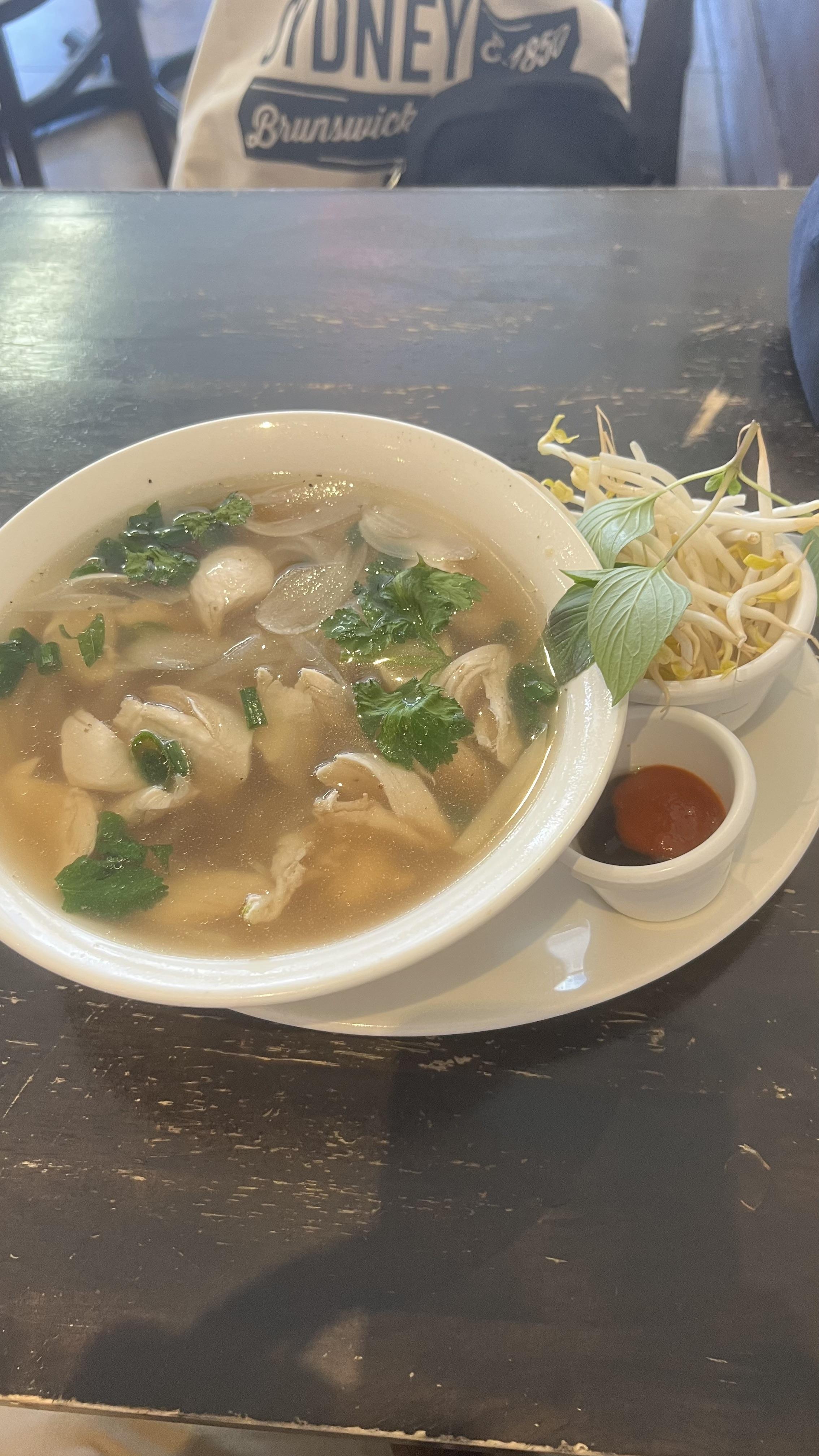 [I ate] Chicken pho and Prawn spring rolls | Scrolller