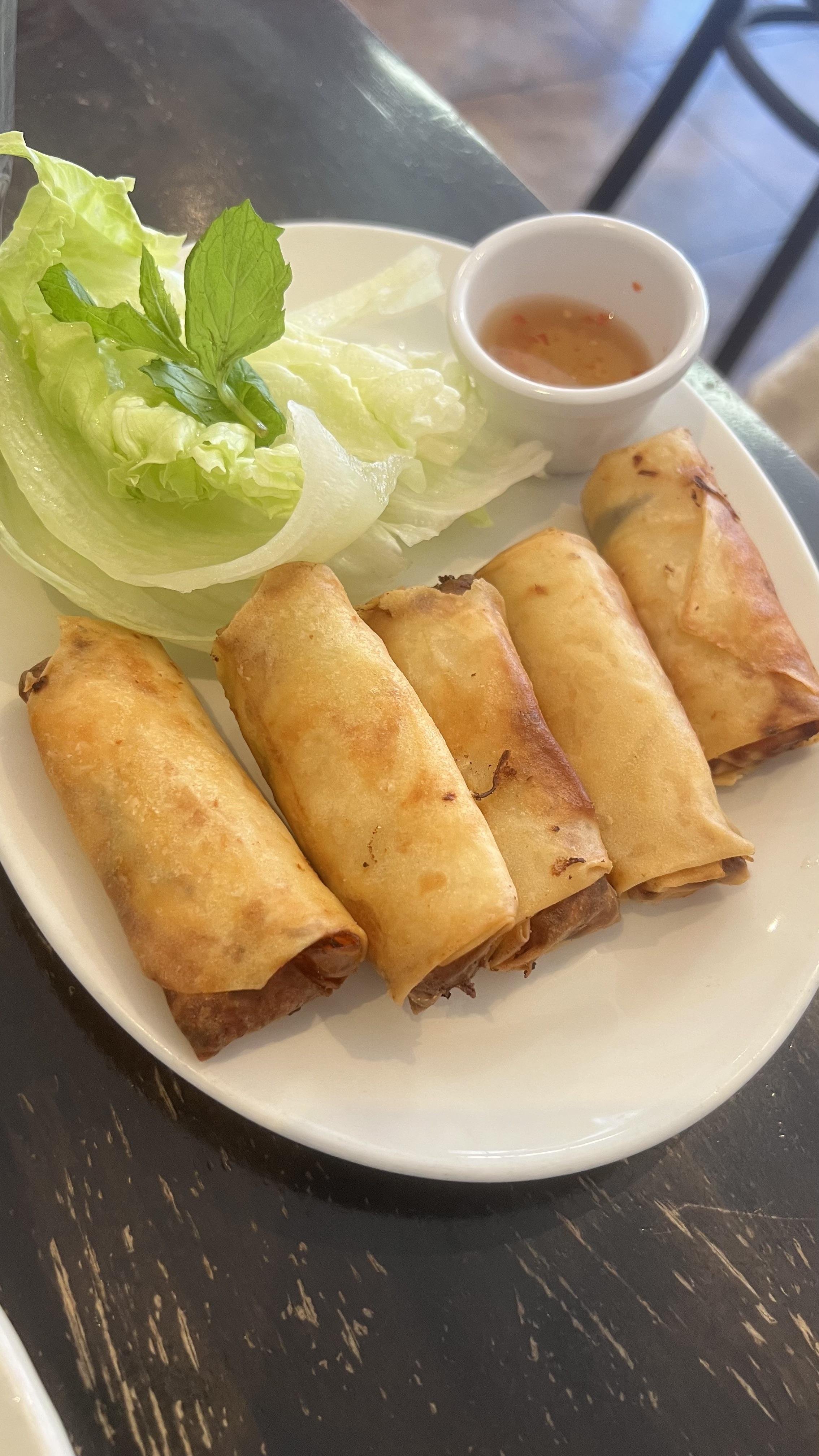 [I ate] Chicken pho and Prawn spring rolls | Scrolller