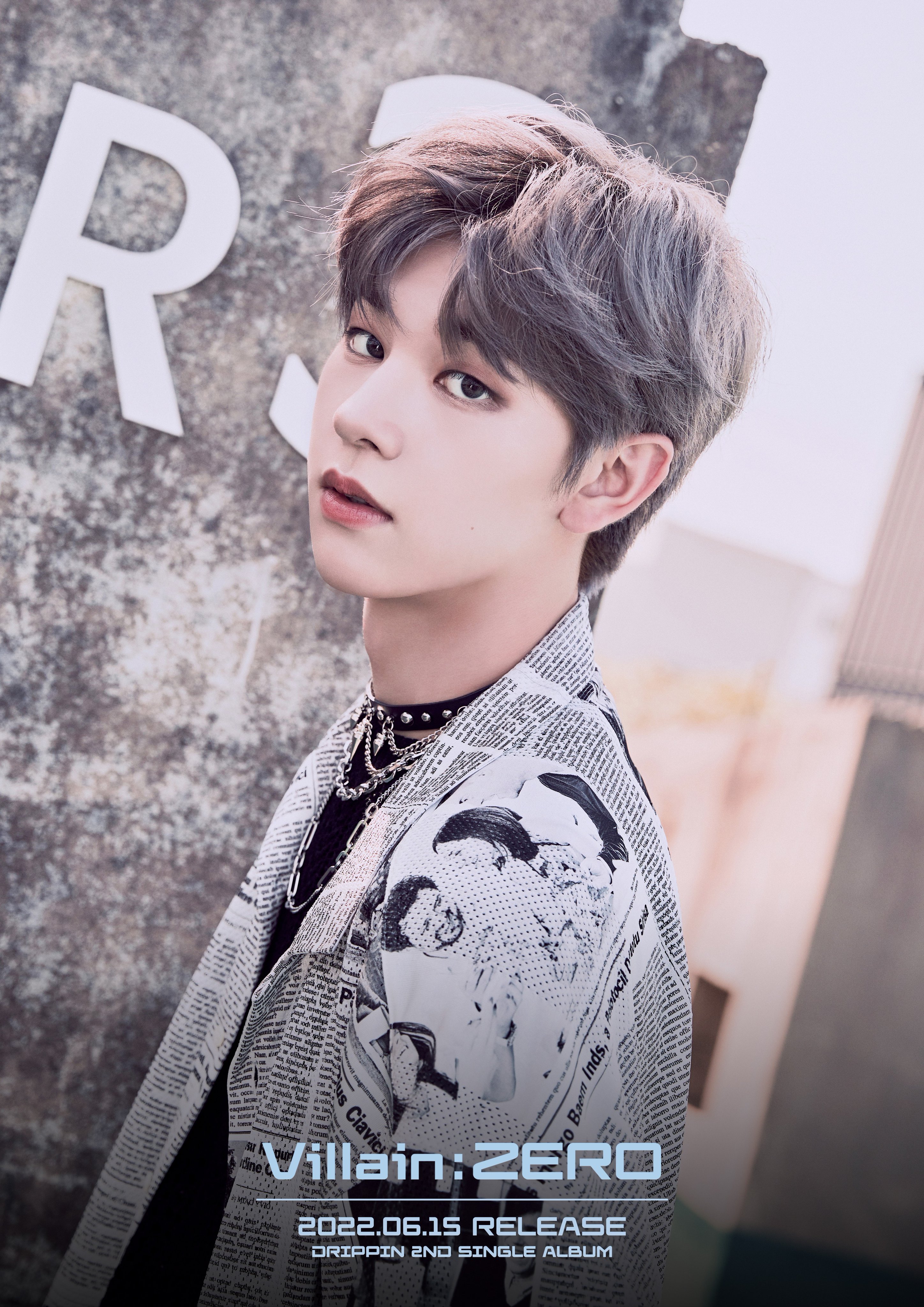 DRIPPIN - 2nd Single Album 'Villain : ZERO' (Concept Photos - Dongyun, Alex, Minseo, Cha Junho ...