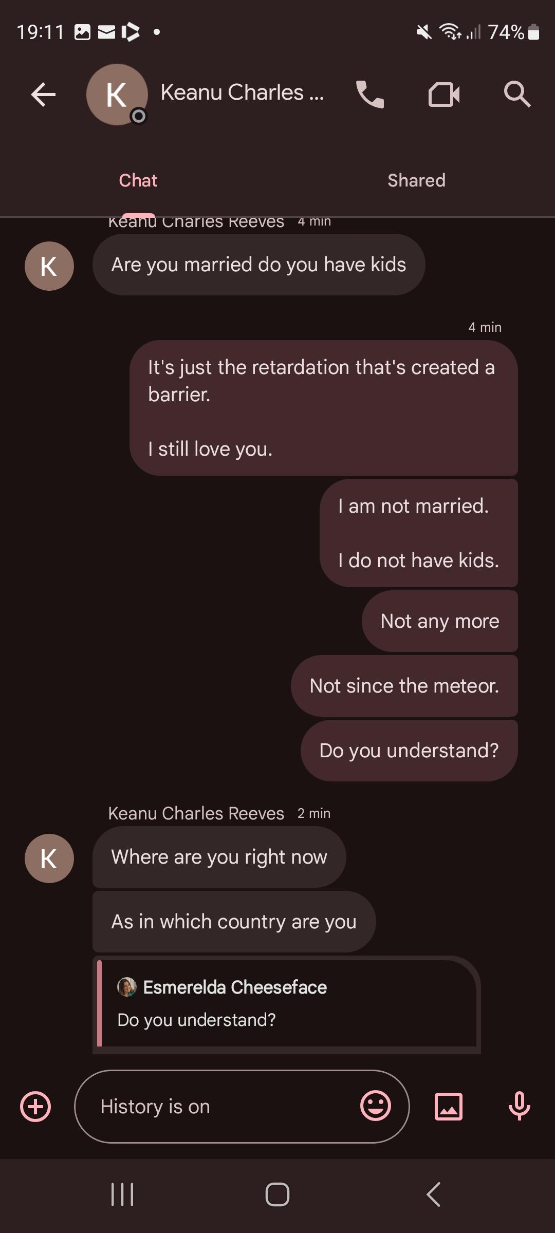 Keanu #8 - part 2: liquid poo. NSFW: POOP TALK | Scrolller