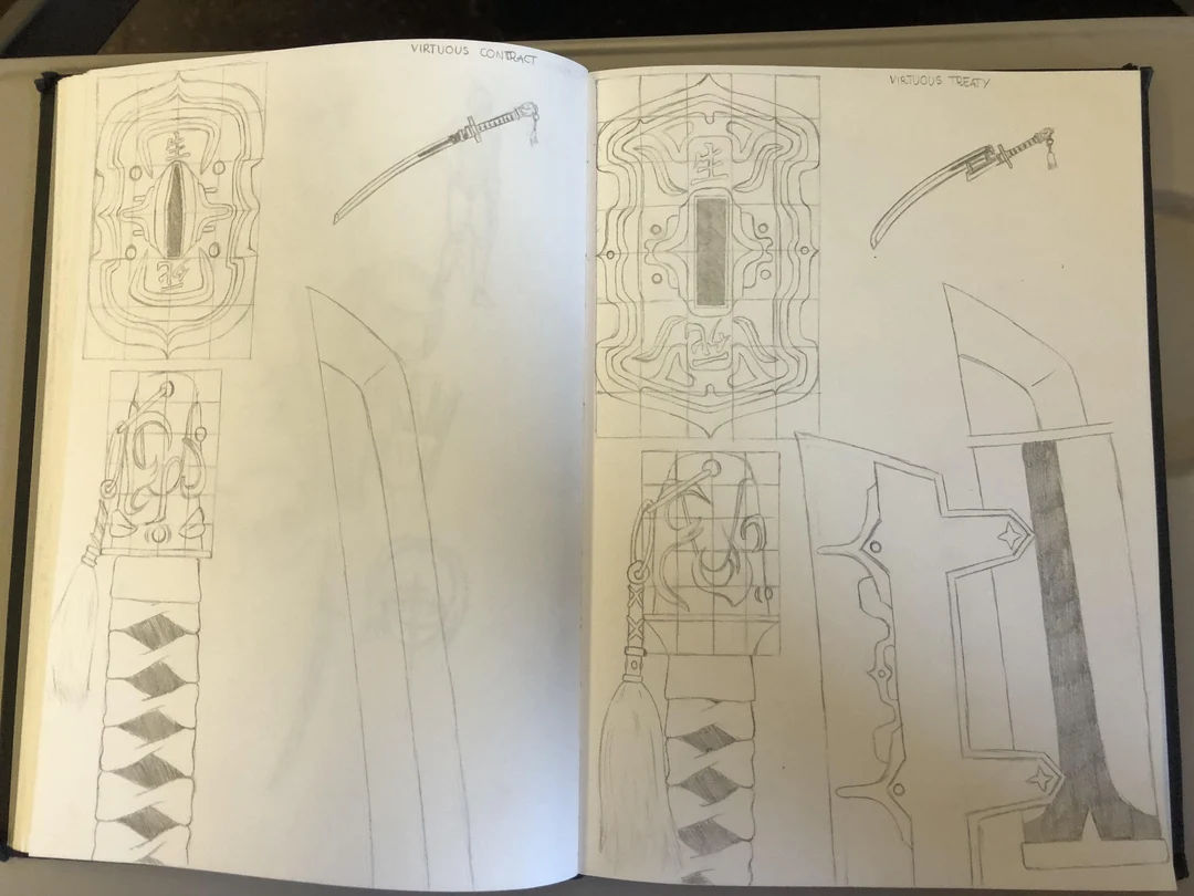 My version of Virtuous Contract and Virtuous Treaty | Scrolller