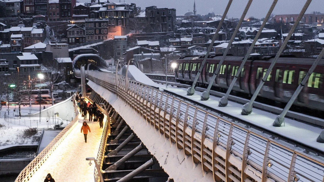 Golden Horn Metro Bridge, Istanbul | Scrolller