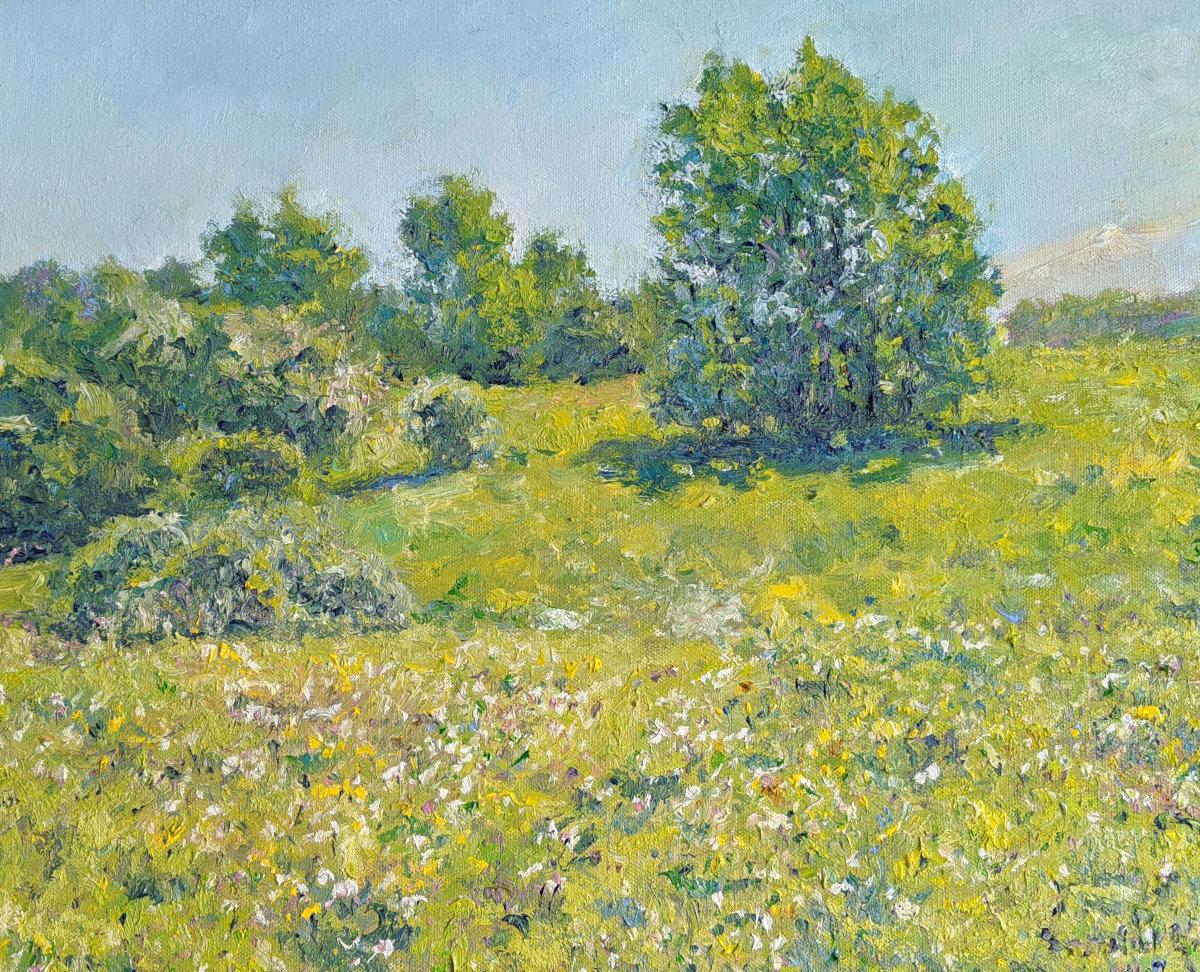 Dandelions, oil, me, 2020 | Scrolller