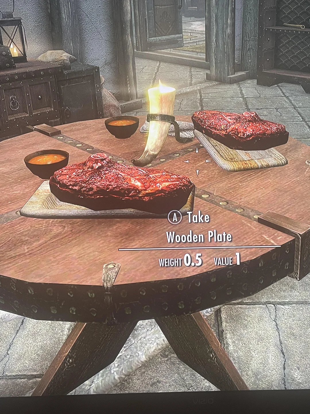 Setting the table for my cannibalistic children. Cooked human meat with vegetable soup:) | Scrolller