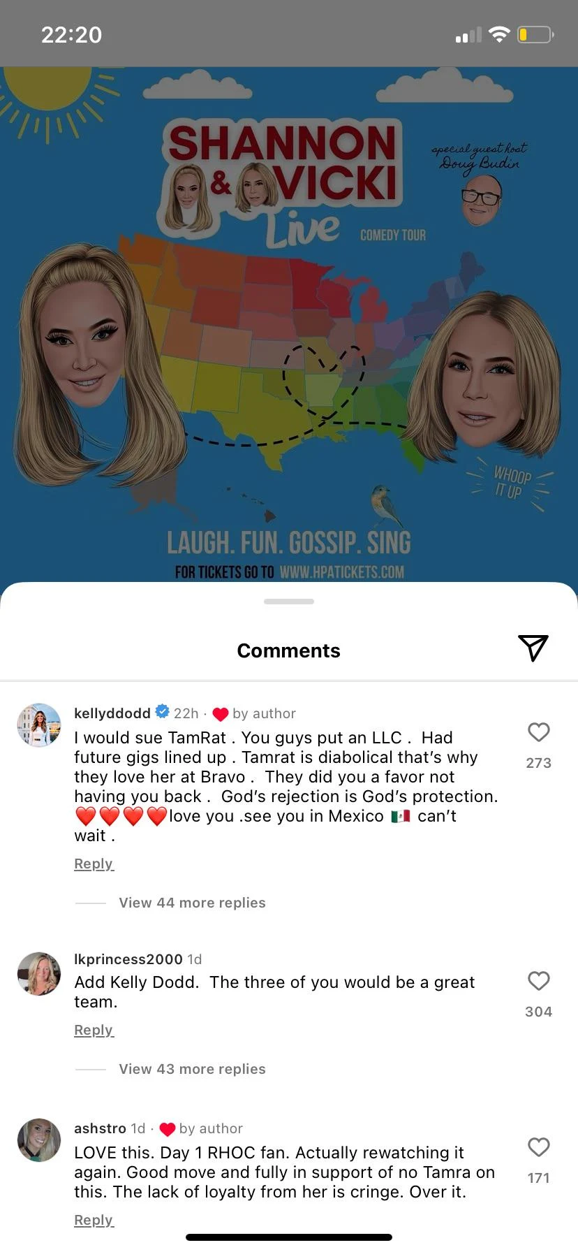 Tamra and Vicki beefing? | Scrolller